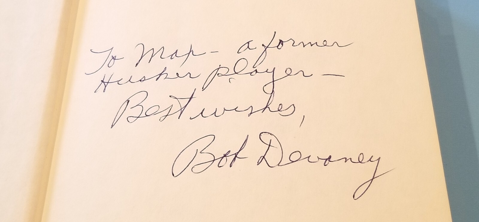 Bob Devaney Signed Book Devaney & Friends Nebraska Huskers Rare Inscription JSA | eBay
