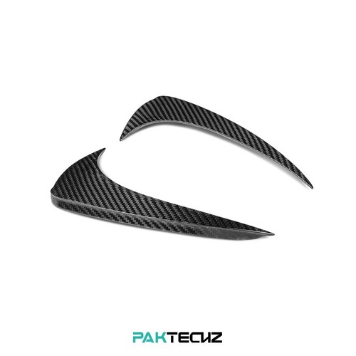 Paktechz dry carbon fiber front canards for Benz W177 A35 Aclass ...