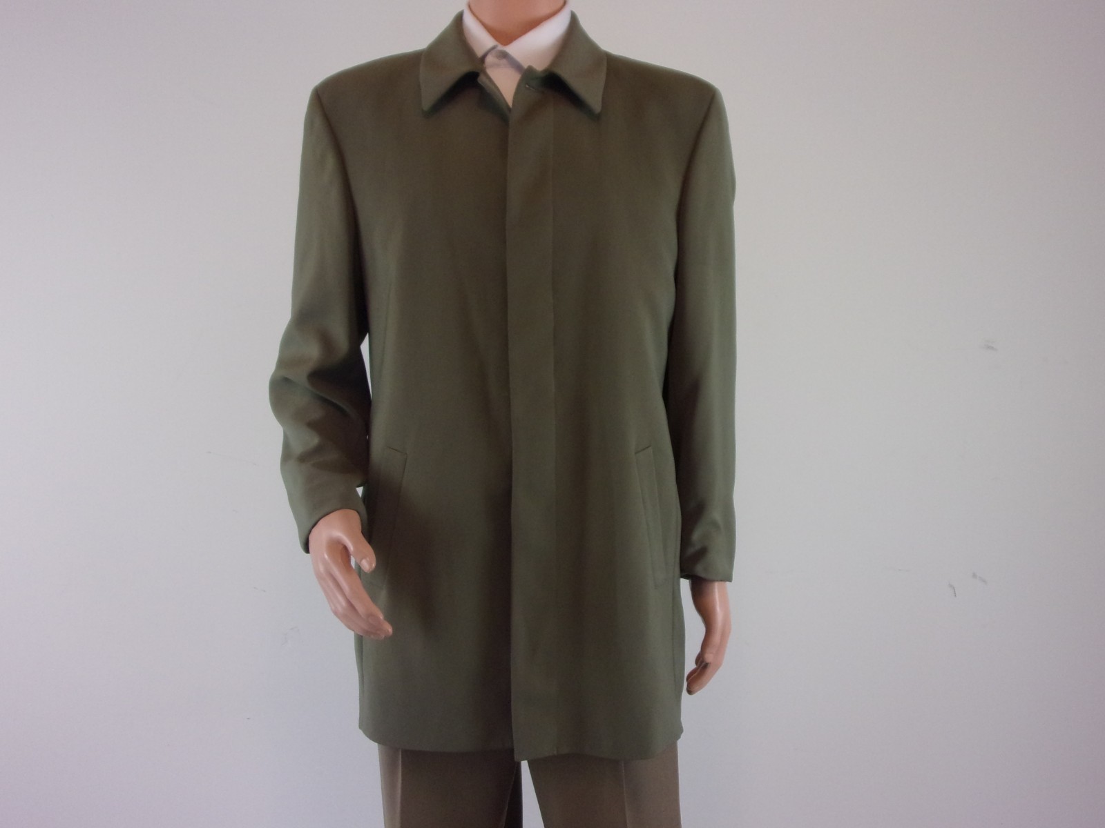 Cignal Collection Button Front Coat SIZE: 42R GREEN | eBay