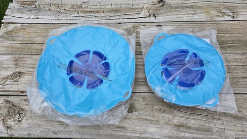 Kuhn Rikon Kochblume Boil Over Spill Stopper 2 Piece Set 11”, 9” Blue ...