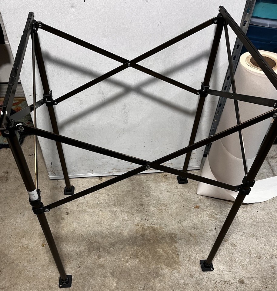 Vintage Coleman Multi-Use Aluminum Folding High Stand Stove Stand Holds ...