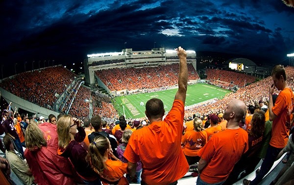 3 CAL AT VIRGINIA TECH FOOTBALL TICKETS - AWESOME SEATS WEST SIDE | eBay