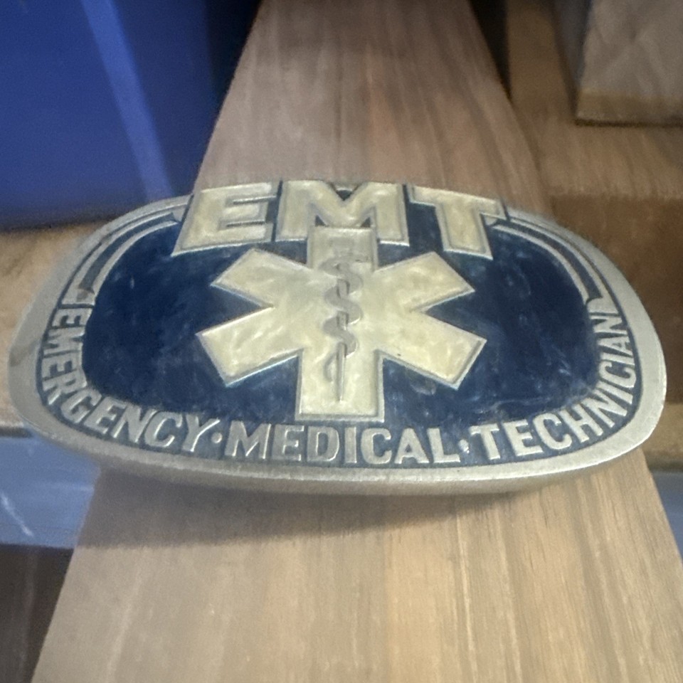EMT Emergency Medical Technician Caduceus Helix Belt Buckle (H3) | eBay