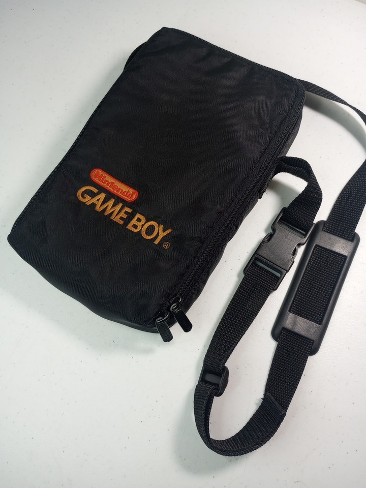 Official Nintendo Original Gameboy Black Vintage Carrying Case Bag | eBay