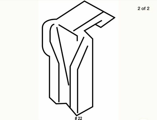 GMC OEM 2018 Terrain Fender Upper Bracket Left 23169452 New | eBay