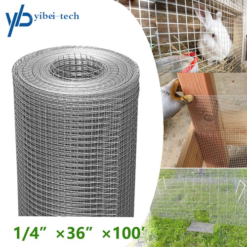 1/4 inch Hardware Cloth 36in×100ft Chicken Wire Poultry Fence Welded ...