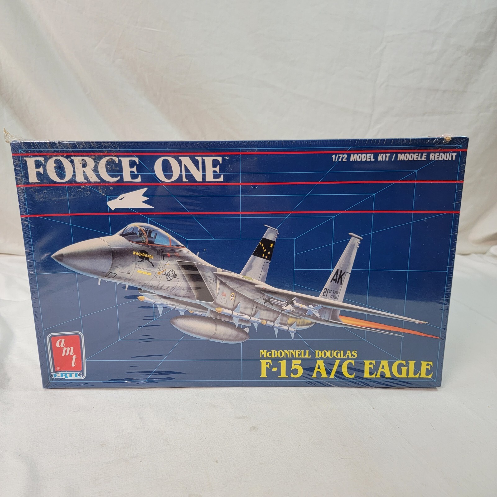 AMT FORCE ONE F-15 A/C Eagle 1/72 scale airplane model kit 8694 New ...