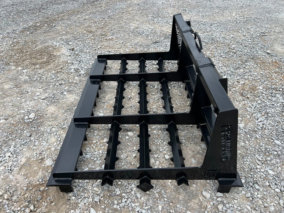 72″ Land Plane Grading Leveler with Scarifier Teeth Fits Skid Steer ...