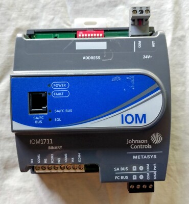 Controller MS-IOM1711-0 Input Output Module SAbus/BACnet MSTP Metasys ...