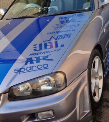 2 Fast 2 Furious Skyline Hood