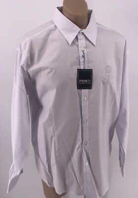 NWT Pronti collection by phita Buttondown Shirt Men's XXL 2XL Skull ...