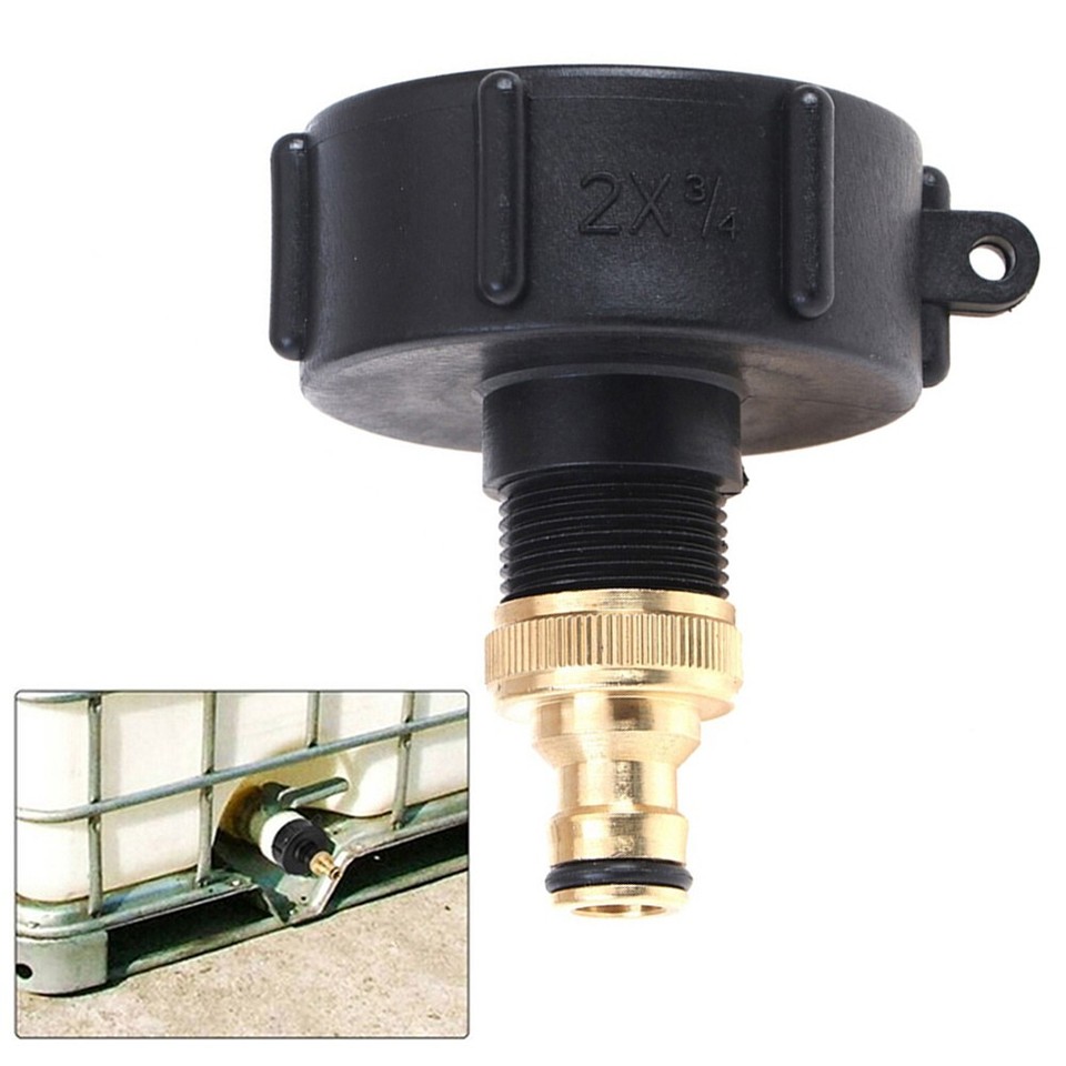 Heavy Duty IBC Tank Valve with Eco friendly Plastic Inlet and 60mm ...