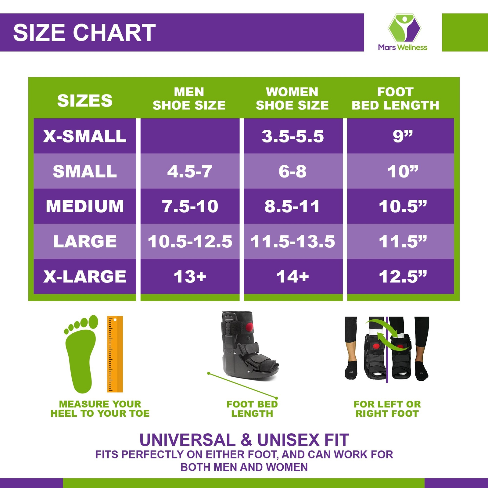 Premium Air Ankle Walker Fracture Cam Ortho Boot Walking Foot Brace | eBay