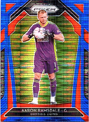2020-21 Panini Prizm Premier League Blue Pulsar #16 Aaron Ramsdale | eBay