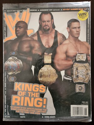 New - WWE World Wrestling Entertainment Magazine June 2007 | eBay