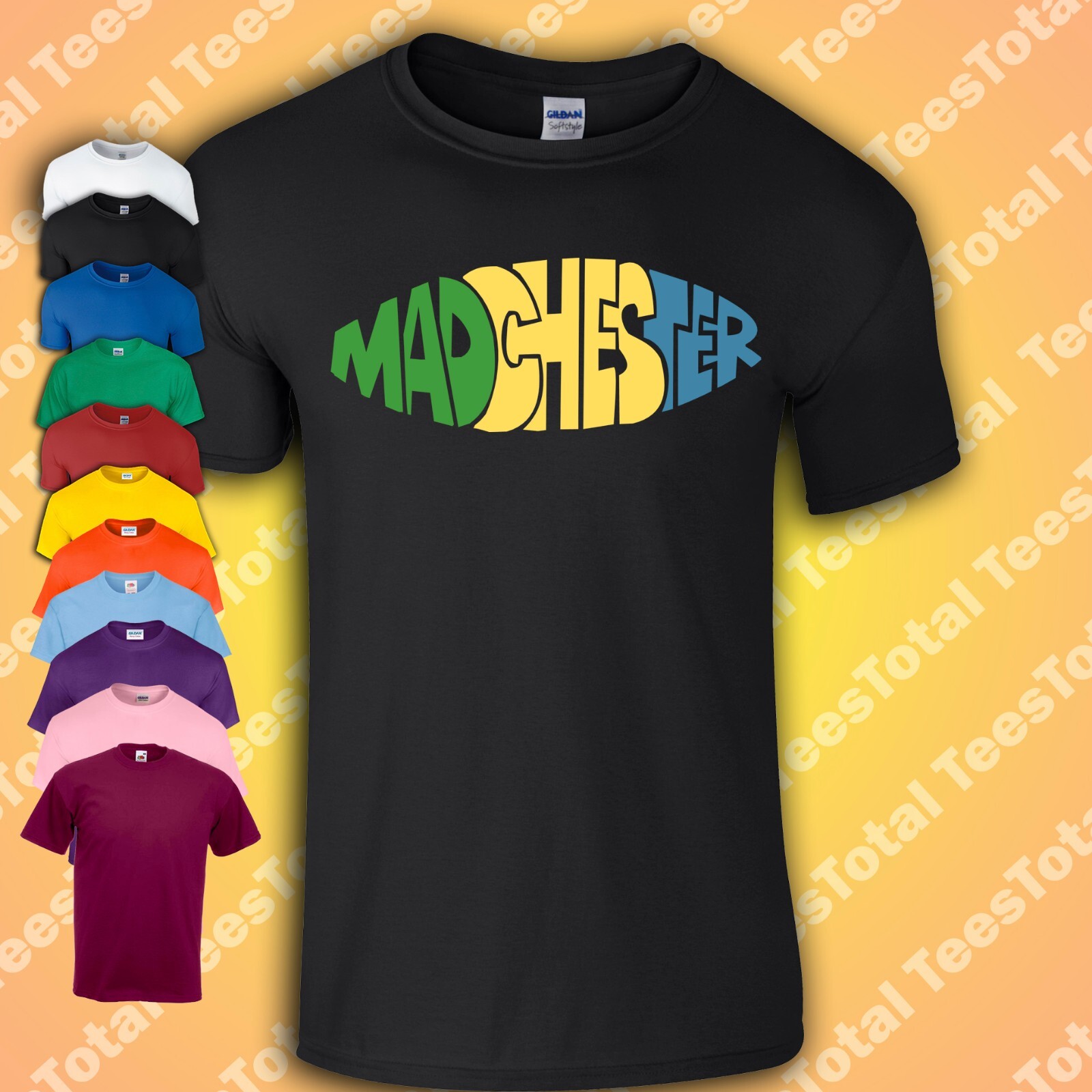 Madchester Tshirt | James Hacienda Factory Stone Roses Happy Mondays ...