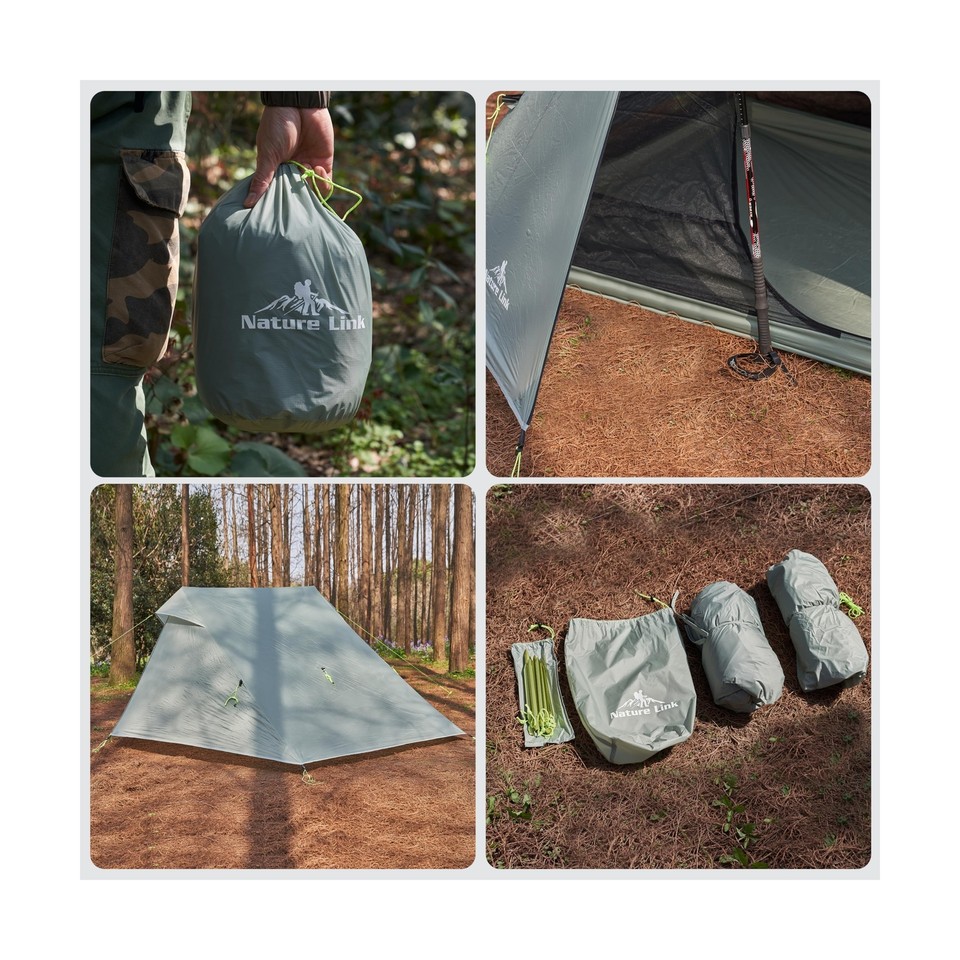 Altair Two Ultralight Backpacking Tent, 2 Person Trekking Pole ...