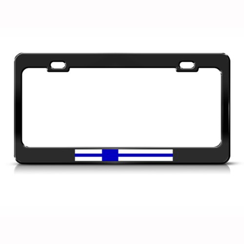 Finland Finnish Flag Suomi Steel Metal License Plate Frame | eBay