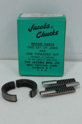 New Original Jacobs U1 Jaws & Threaded Nut Repair Kit for 1-1B Drill ...