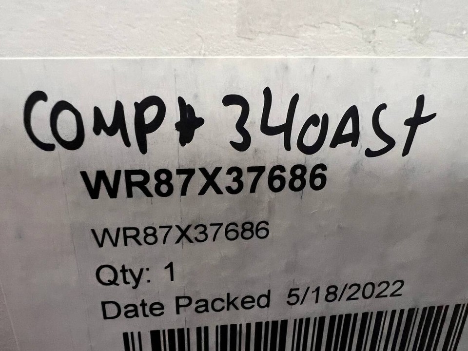 Genuine OEM GE Refrigerator Compressor Kit WR87X37686 | eBay