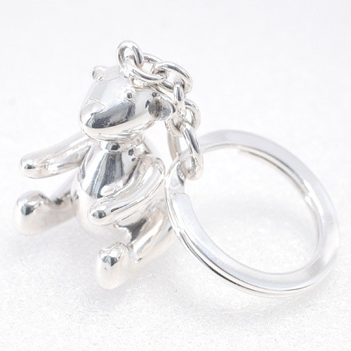 Gucci 925 Teddy Bear Keychain/Key Ring Sterling Silver | eBay