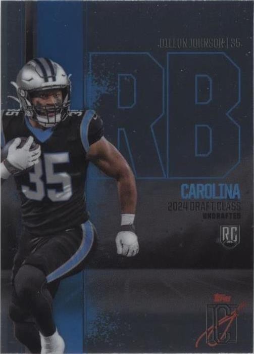 2024 Topps Signature Class - Rookies Chrome Variations Dillon Johnson # ...
