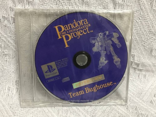 Pandora Project The Logic Master In-store demo CD-ROM PS1 New Japan ...