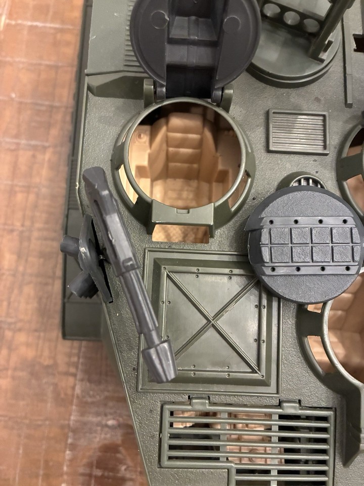 1988 GI Joe Warthog 100% Complete Vehicle With Sgt Slaughter Figure | eBay