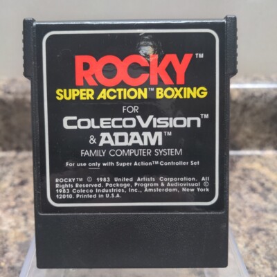 Colecovision - ROCKY Super Action Boxing Cartridges #ML | eBay