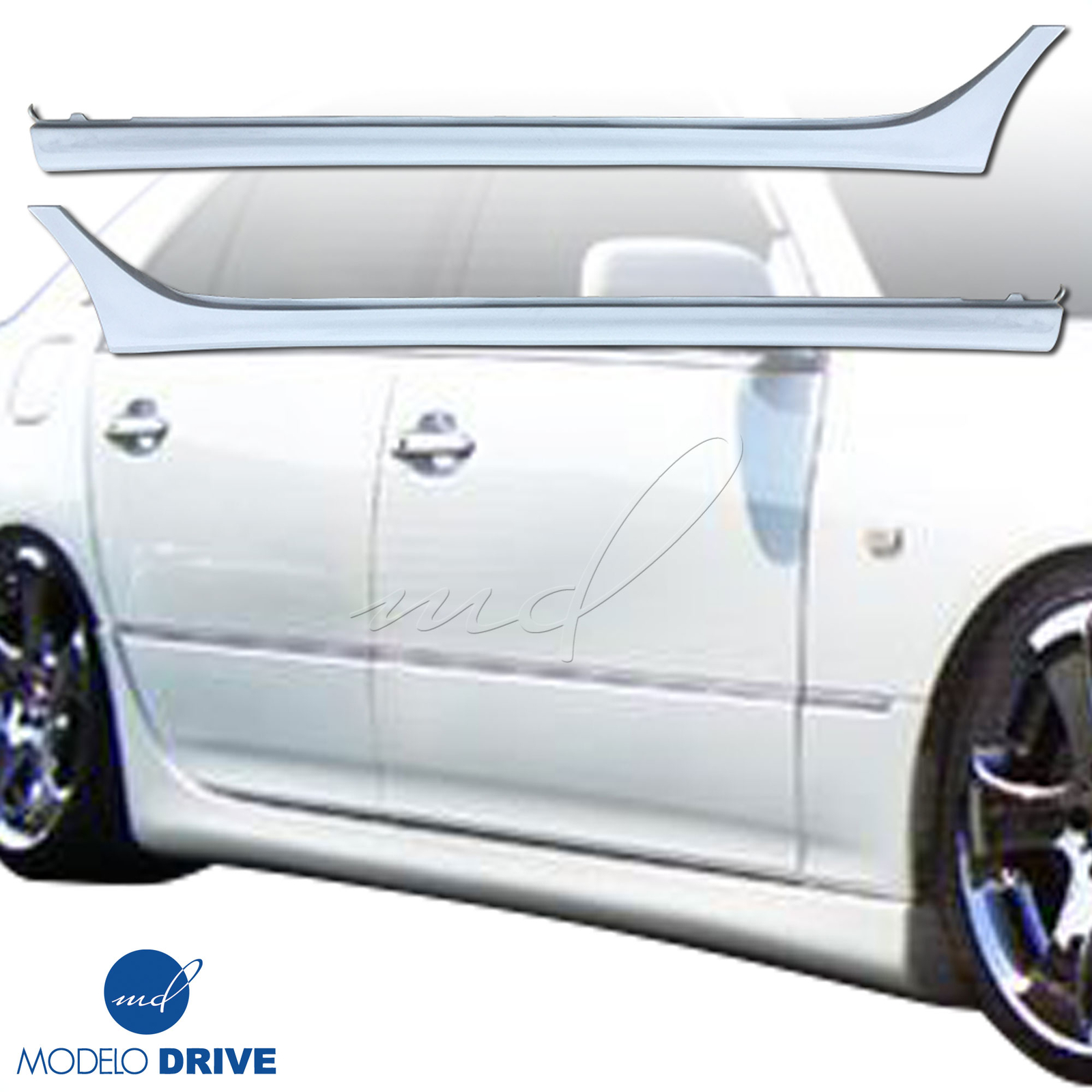 ModeloDrive FRP VIP Side Skirts LS430 UCF30 For Lexus LS Series 01-03 ...
