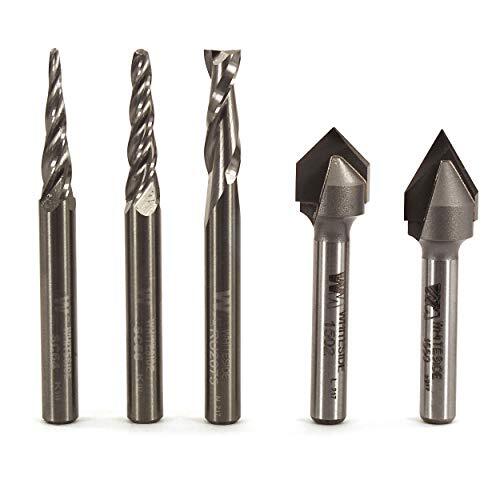 Whiteside CNC Router Bit Starter Set, 5-Piece (705) | eBay