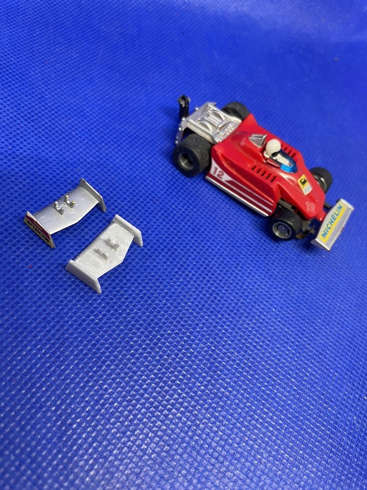 TYCO HO Slot Car INDY FERRARI MICHELIN F-1 Formula WING Replacement ...