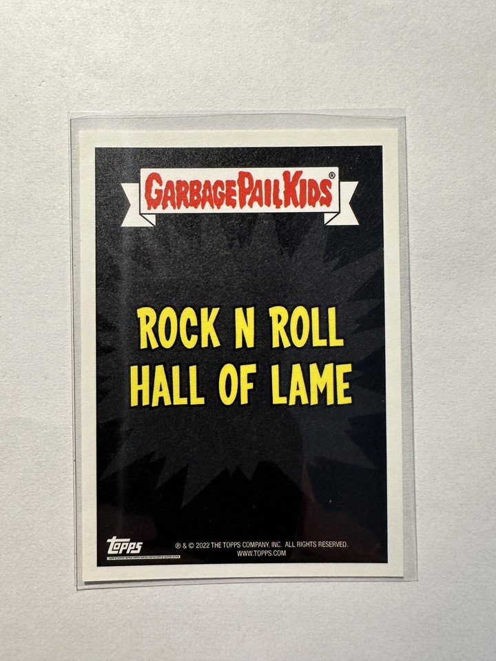2022 Topps GPK Rock & Roll Hall Of Lame 5a LIGHT FEET LIONEL Music Note ...