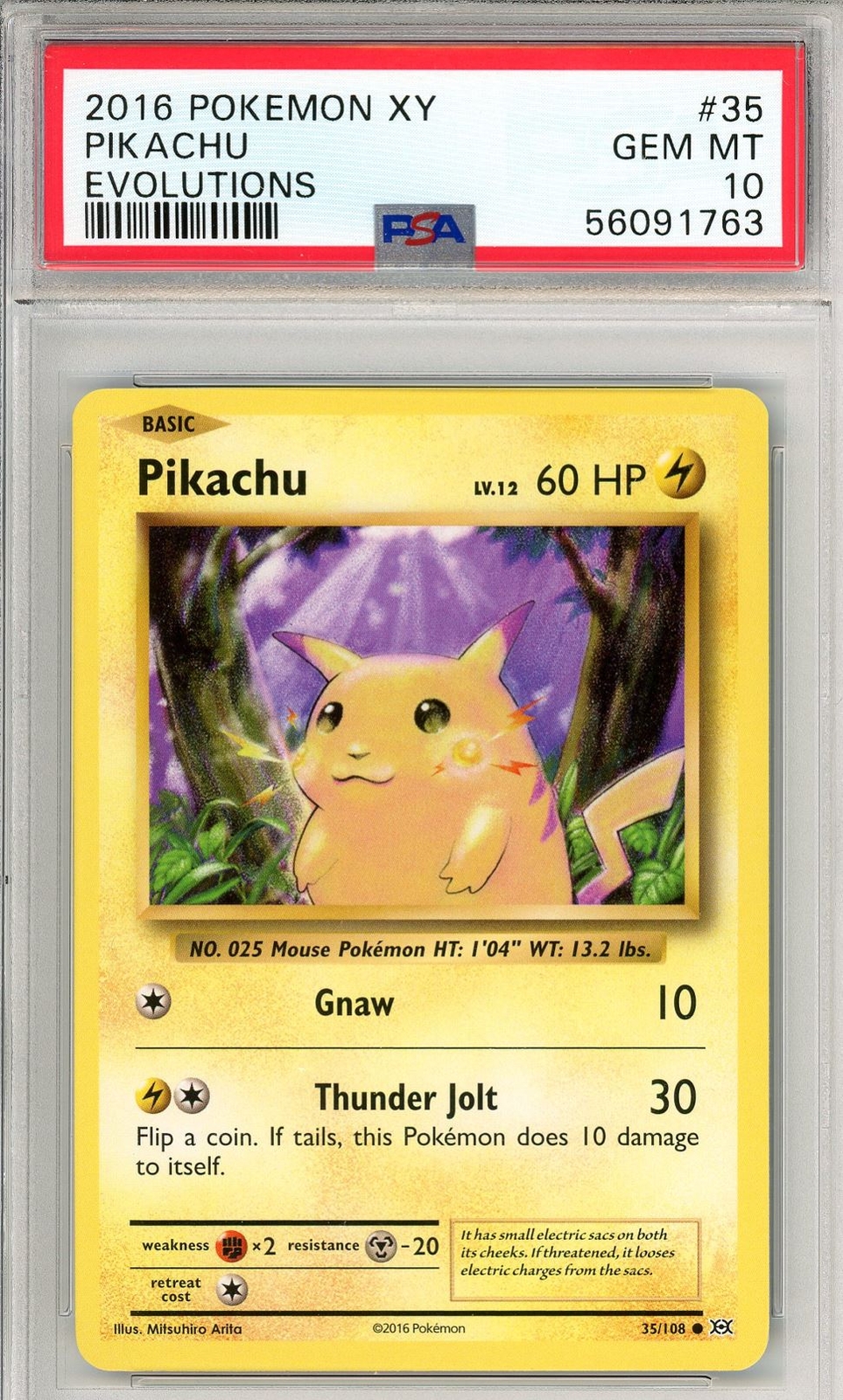Pikachu 2016 XY: Evolutions #035/108 Base Price Guide - Sports Card ...