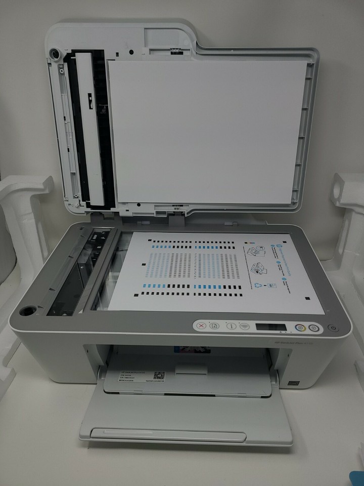 HP DeskJet Plus 4155 Wireless All-In-1 Instant Ink-Ready Inkjet Printer ...