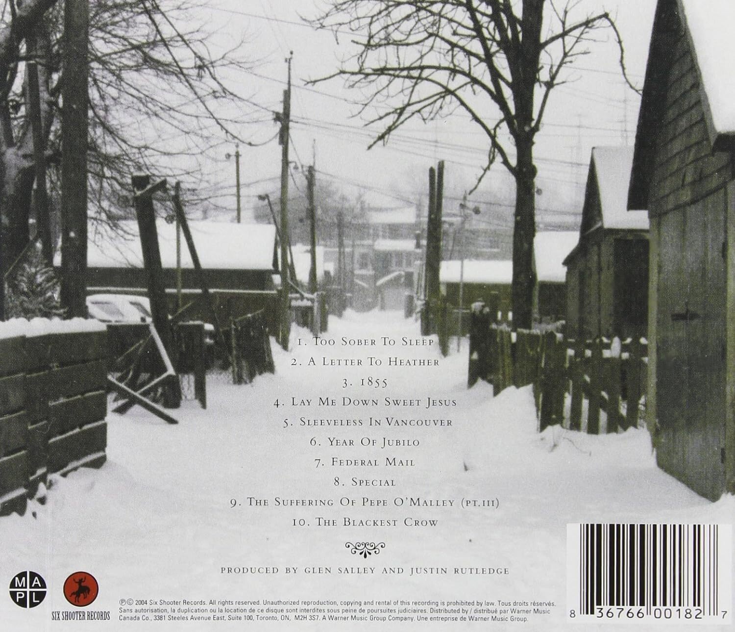 Justin Rutledge No Never Alone (CD) 623339908023 | eBay