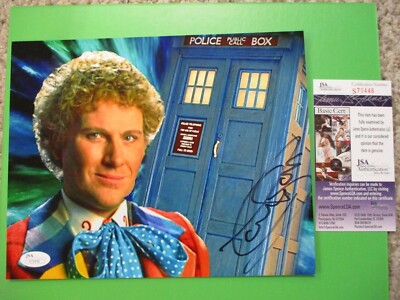 Colin Baker Doctor Dr Who Commander Maxil Signed Autograph 8x10 Color ...
