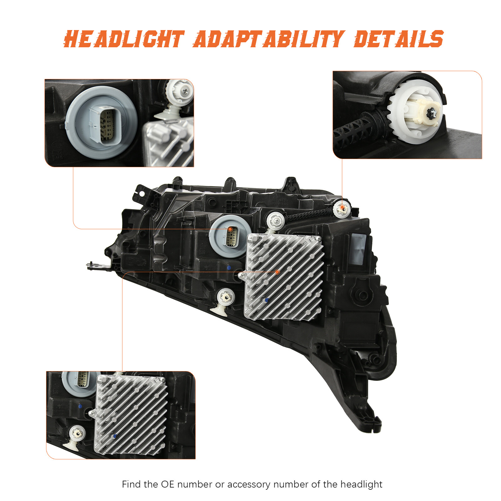 For 2022-2023 Chevy Equinox LT | RS Full LED Headlight Headlamp Left ...