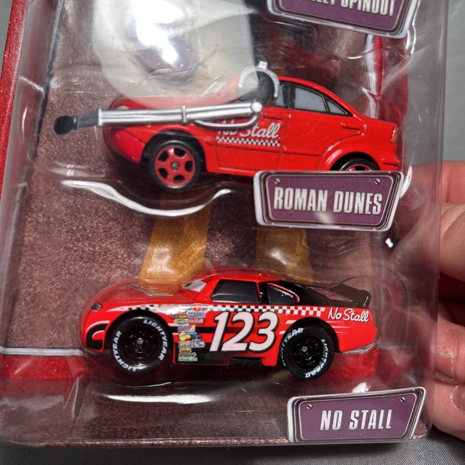 Disney Pixar Cars Team No Stall Pack 3 Pack Shirley Roman Chief Pitty ...