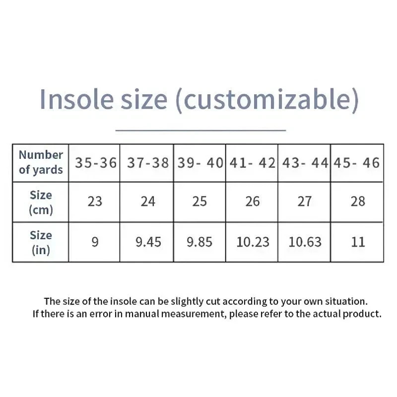 5D Memory Foam Orthopaedic Massage Insoles For Shoes Women Men UK Size ...