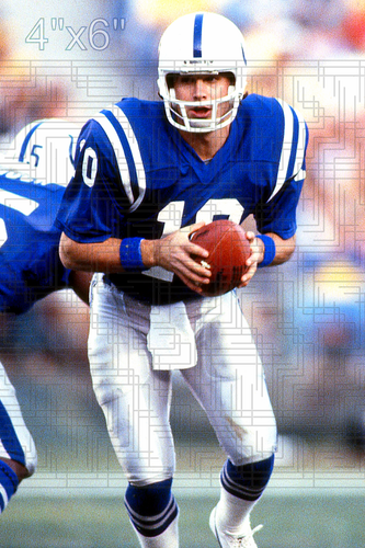 Art Schlichter 1982 - Baltimore Colts - choose a size - full color ...