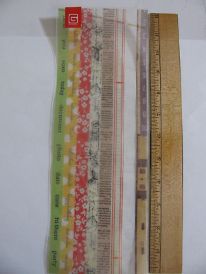 Basic Grey Vellum Border Stickers 7 Pieces | eBay