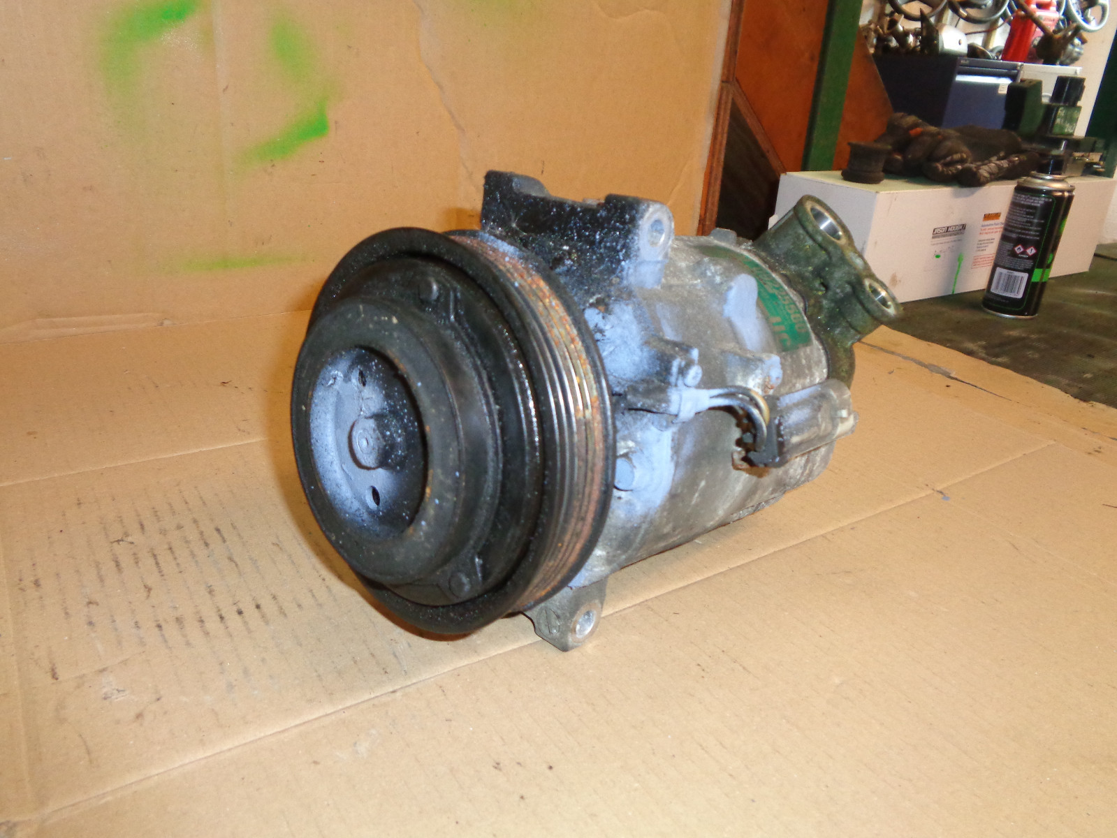 VAUXHALL VECTRA C 2003 2.2 PETROL AIR CONDITIONING COMPRESSOR AIRCON ...