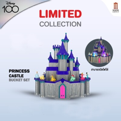 Princess Castle Popcorn Bucket 100 Years Disney Pixar Limited | eBay