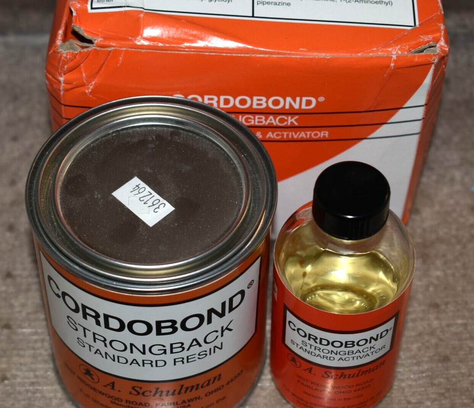 Cordobond Strong Back Resin and Activator, 454g | eBay