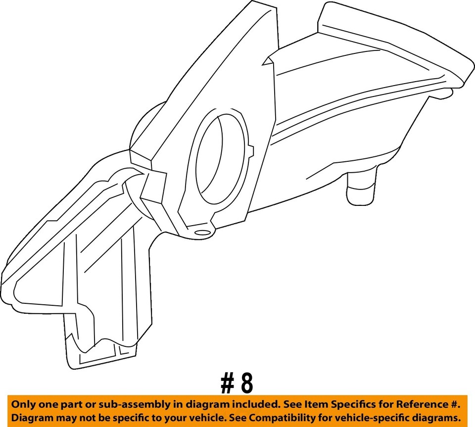 GM OEM 19-23 Malibu EngineTransaxle Air Intake-Inlet Duct 84221044 | eBay