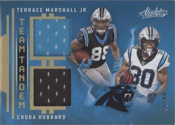 2021 Panini Absolute - Team Tandem Materials Terrace Marshall Jr ...