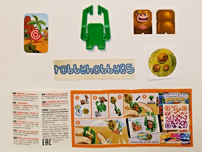 VQ353A SCIMMIA VERDE + BPZ (EAC 10.2023) KINDER SORPRESA ITALIA 2024/ ...