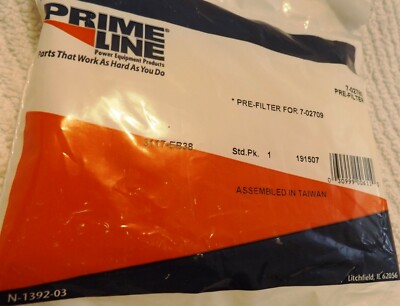 Prime Line 7-02780 Foam Pre-Filter NOS | eBay