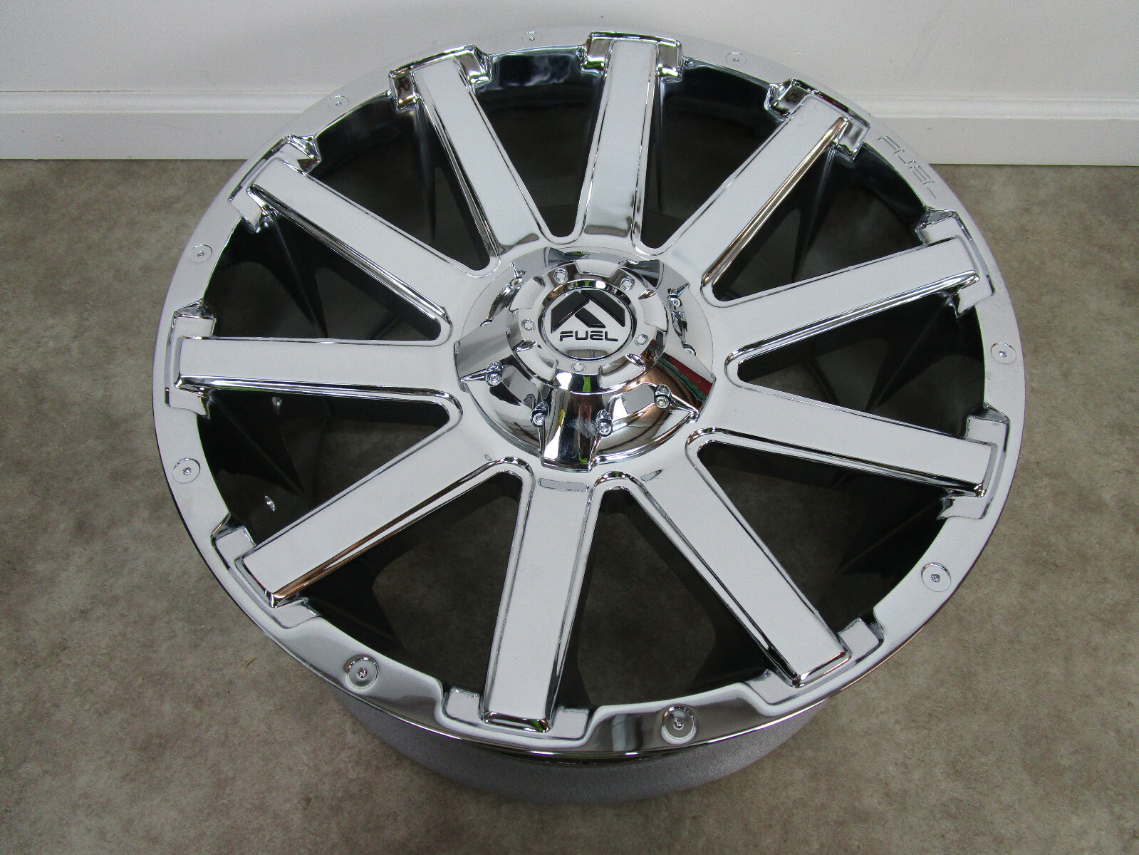1 NEW 20x9 6X135/6X139.7 FUEL 1PC D614 CONTRA WHEEL D6142090 Chrome | eBay